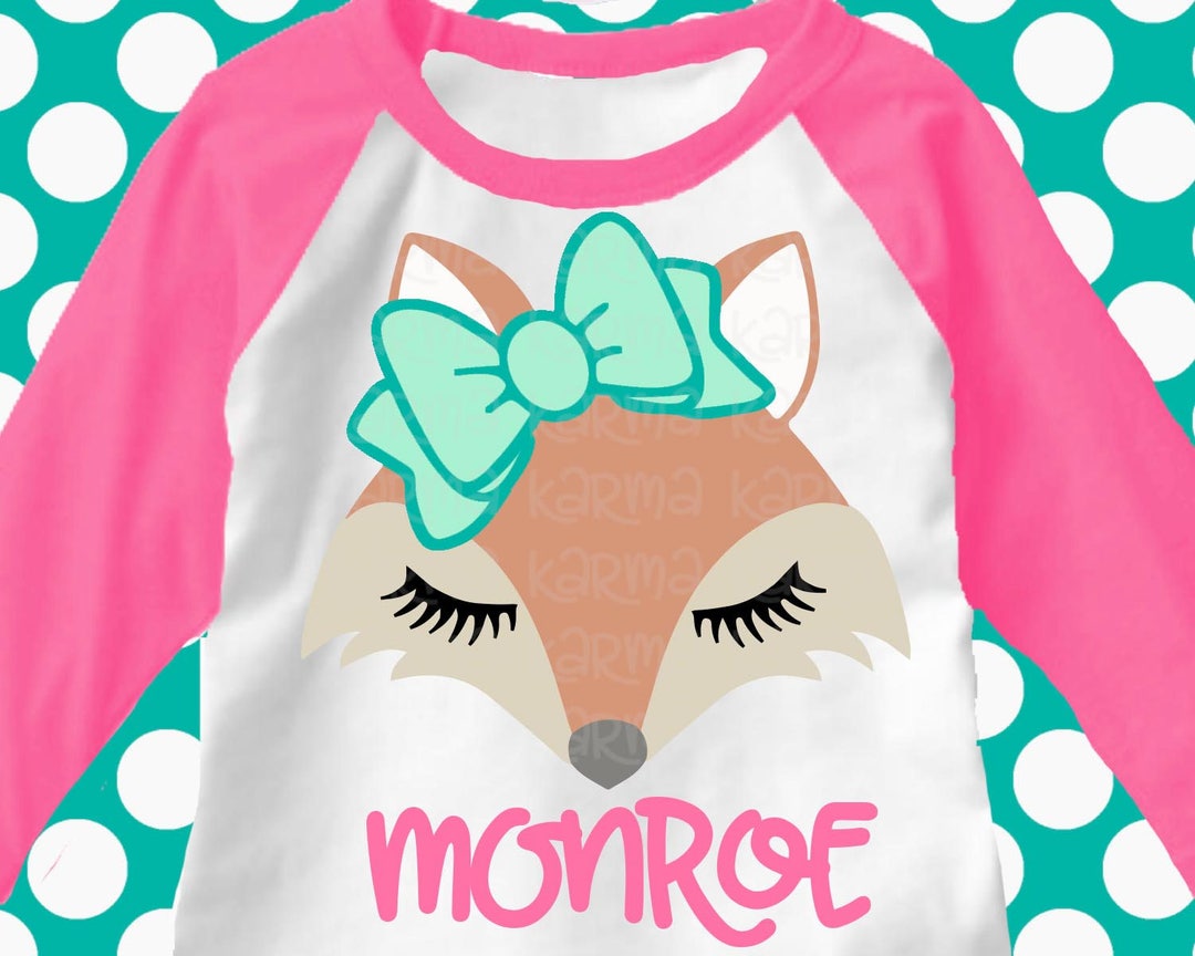 Fille renard svg, svg de renard, SVG, DXF, eps, cils, svg animal des ...