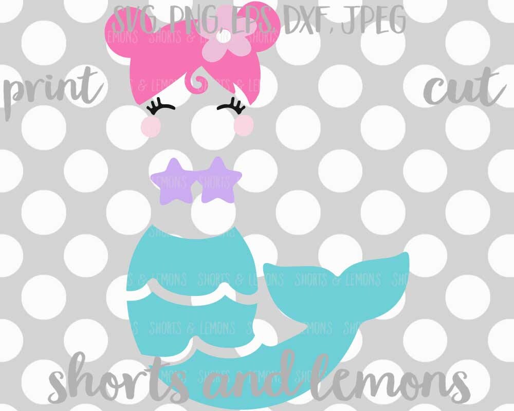 Mermaid Svg Svg Mermaid Popular Svg Mermaid Face Svg | Etsy