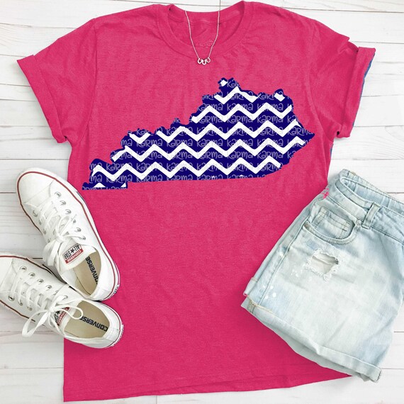 Kentucky svg chevron kentucky svg commerical use svg | Etsy