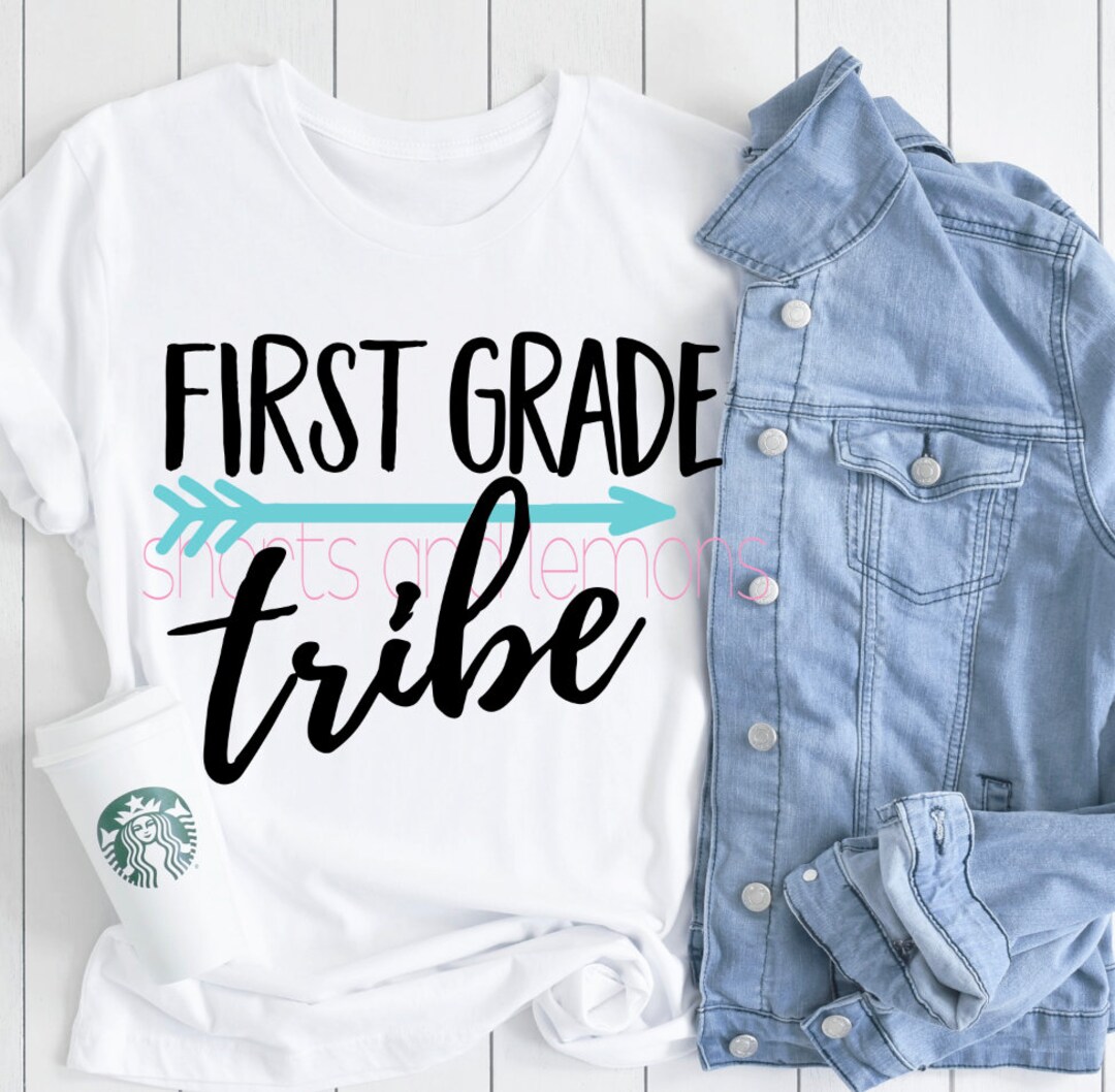 First Grade Svg, Back to School Svg, 1st Grade Shirt, 1st Grade Svg ...