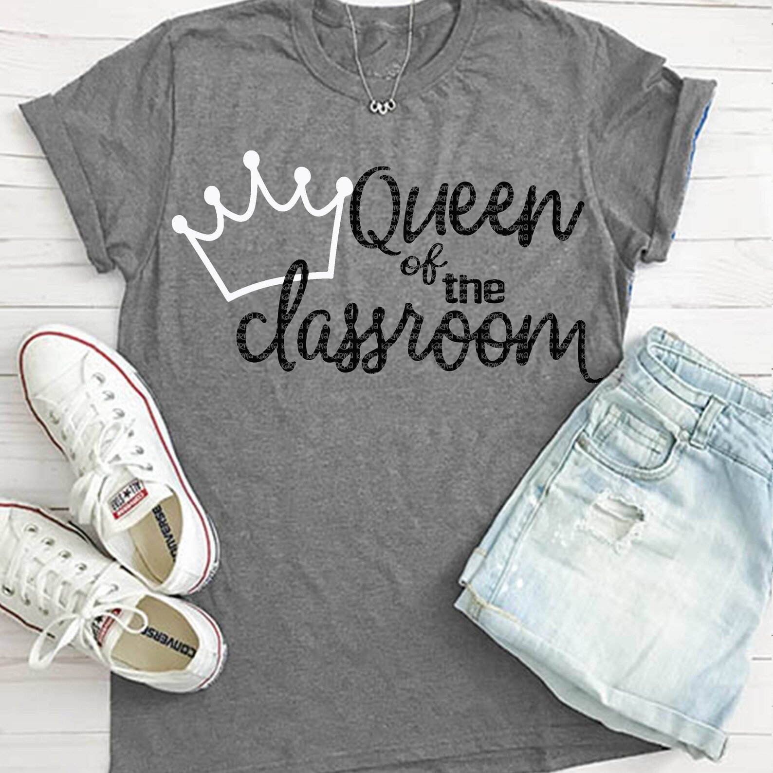 Queen of the Classroom Svg Teacher SVG Teacher Svg Dxf - Etsy