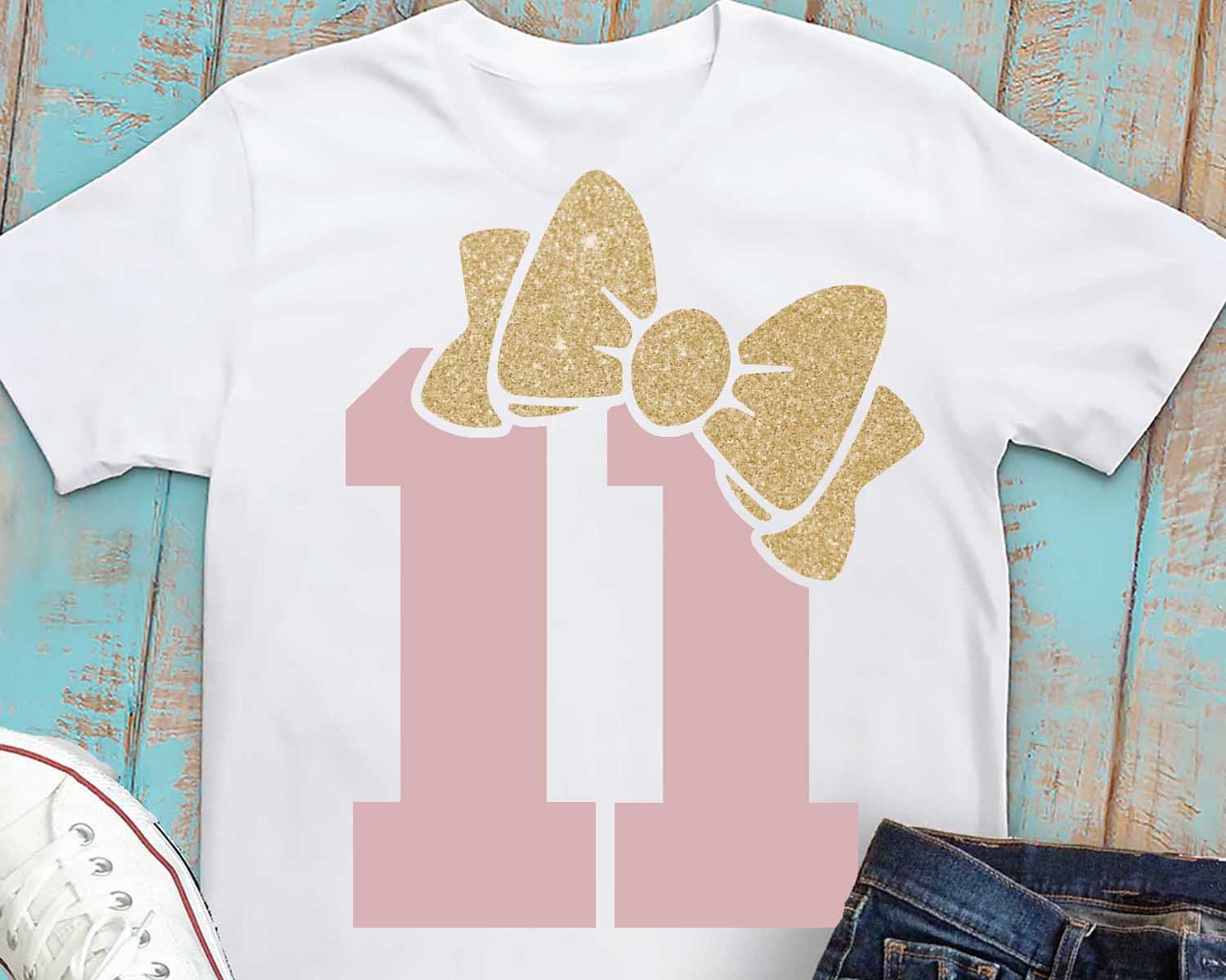 11th Birthday Svg Eleven Svg Birthday SVG 11 Year Old Svg - Etsy