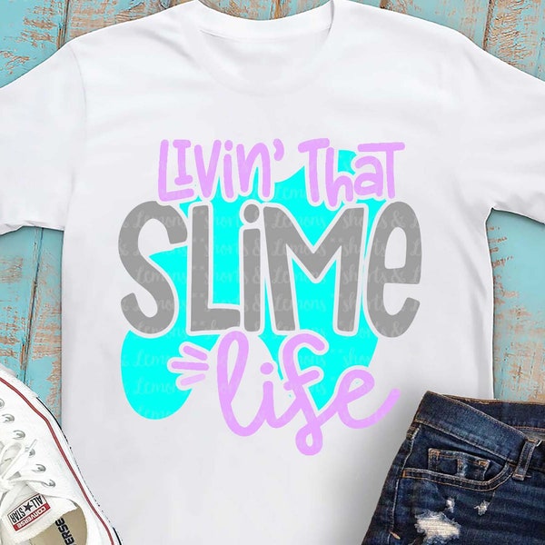 Slime Svg - Etsy