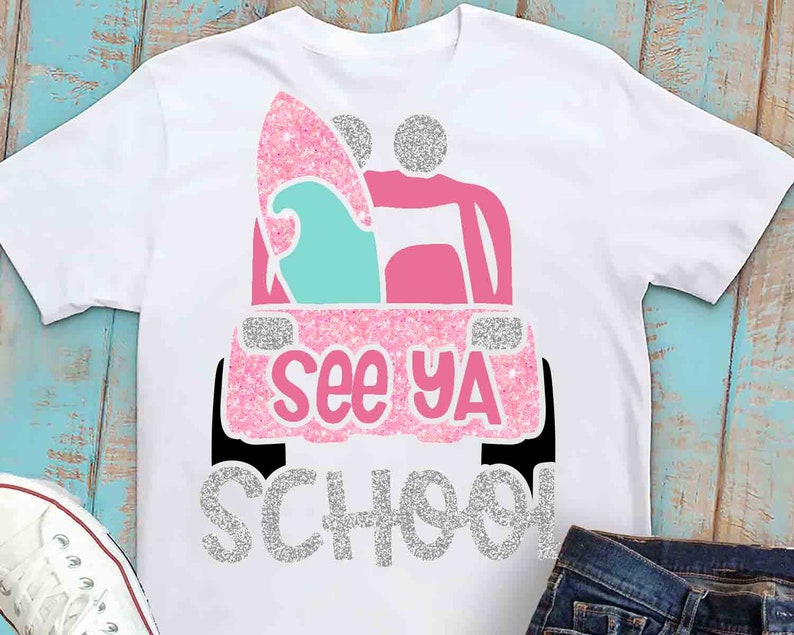 See Ya School Svg Last Day of School Svg Girls Summer Svg - Etsy