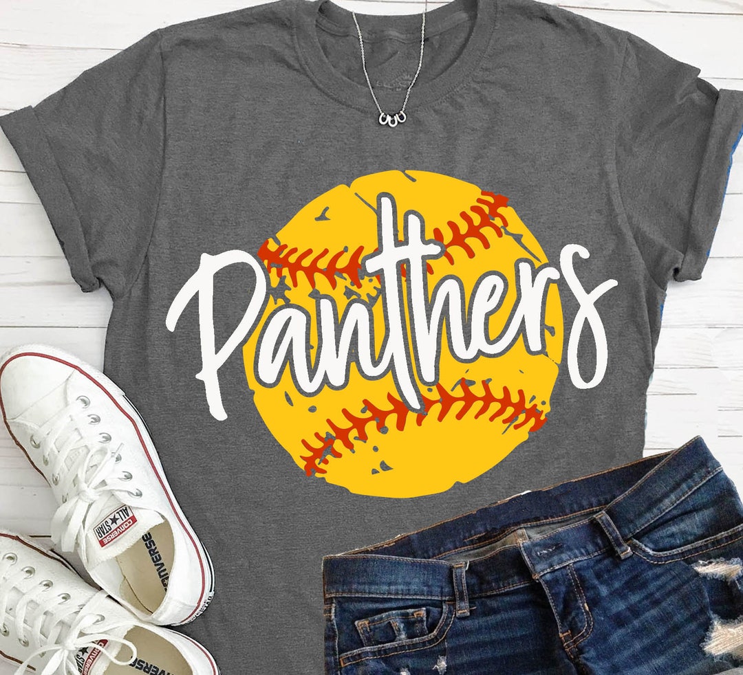 Panthers Softball Softball Panthers Svg Softball Shirt - Etsy