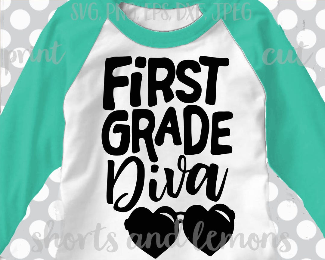 First Grade Svg First Grade Shirt 1st Grade Svg Back to - Etsy