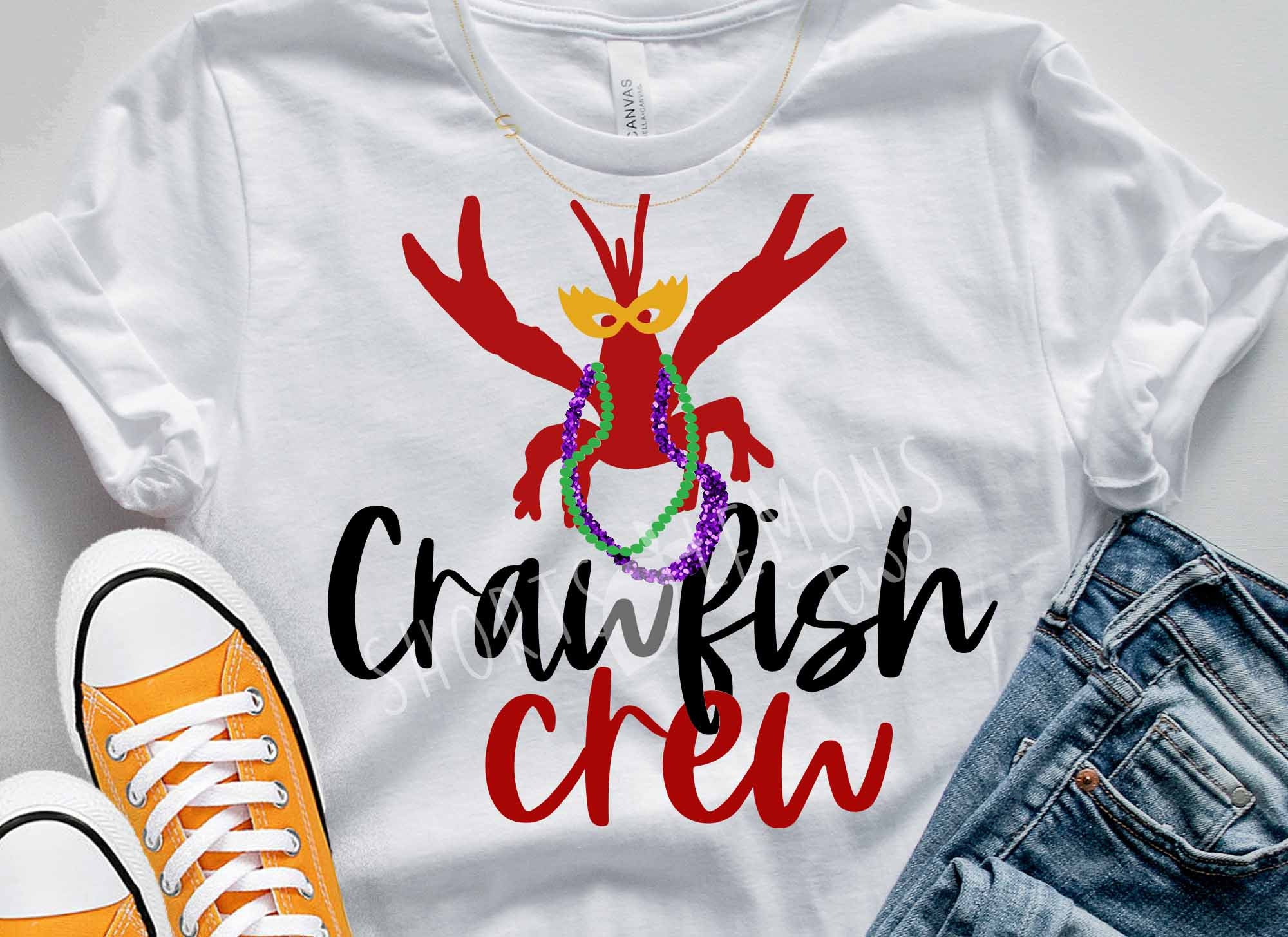 Crawfish Svg Crawfish Crew Svg Shirt Crawfish Boil Svg - Etsy