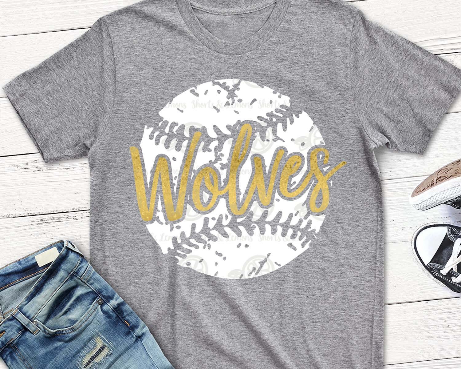 Wolves Svg Baseball Svg Wolves Svg Baseball Mom Shirt - Etsy