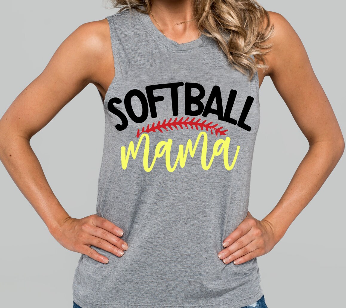 Softball Mom Svg Softball Mama Svg Softball Svg Mom Svg | Etsy