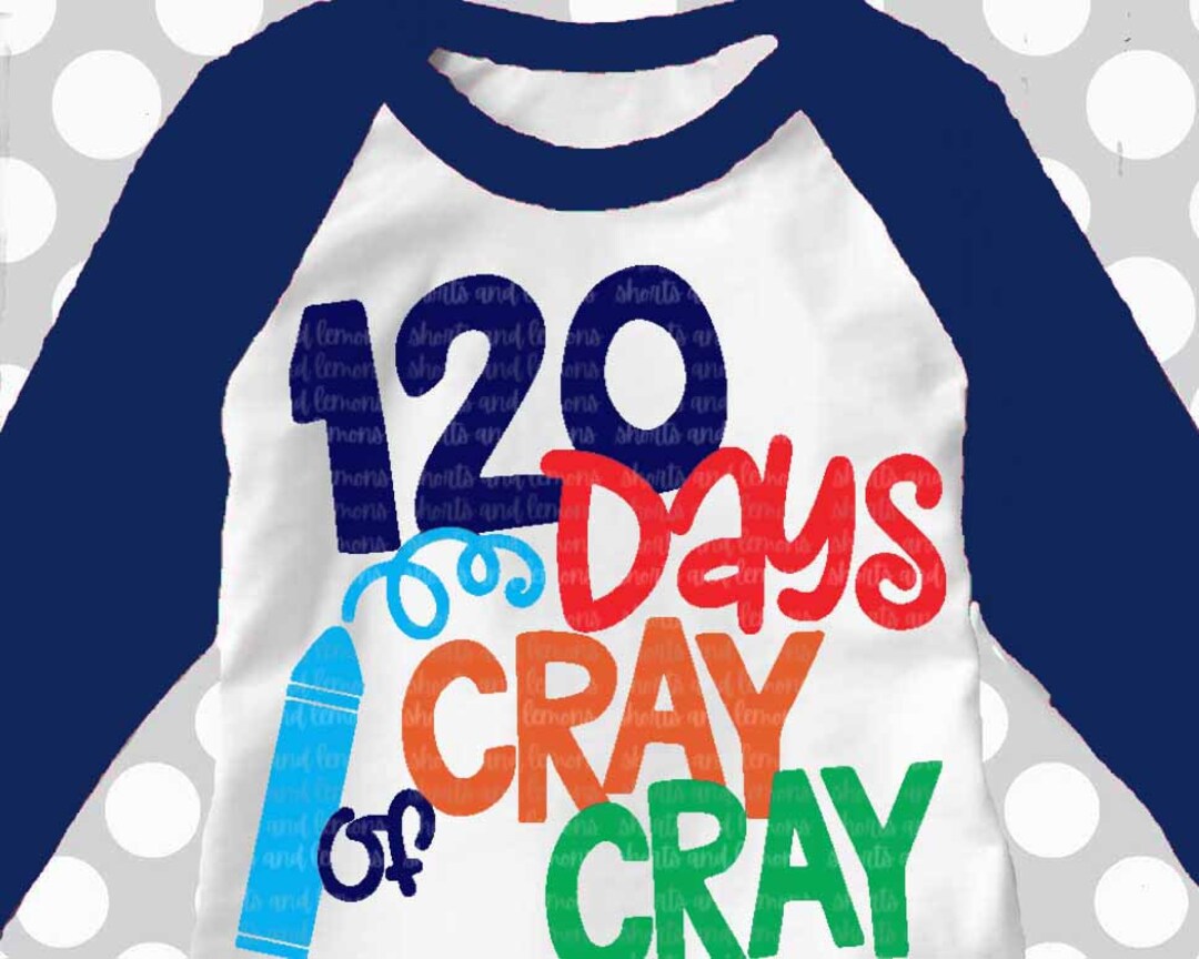120th Day of School Svg 120 Days Svg Teacher Svg School - Etsy