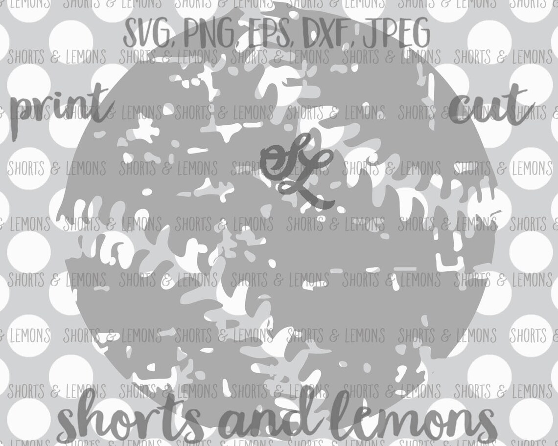 Softball Svg Distressed Softball Svg Dxf Eps Png Grunge - Etsy