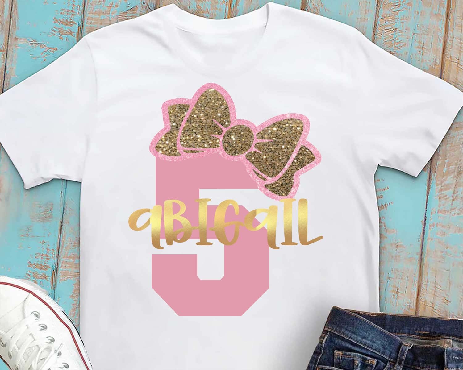 5th Birthday Svg Fifth Svg Birthday SVG 5 Year Old Svg | Etsy UK