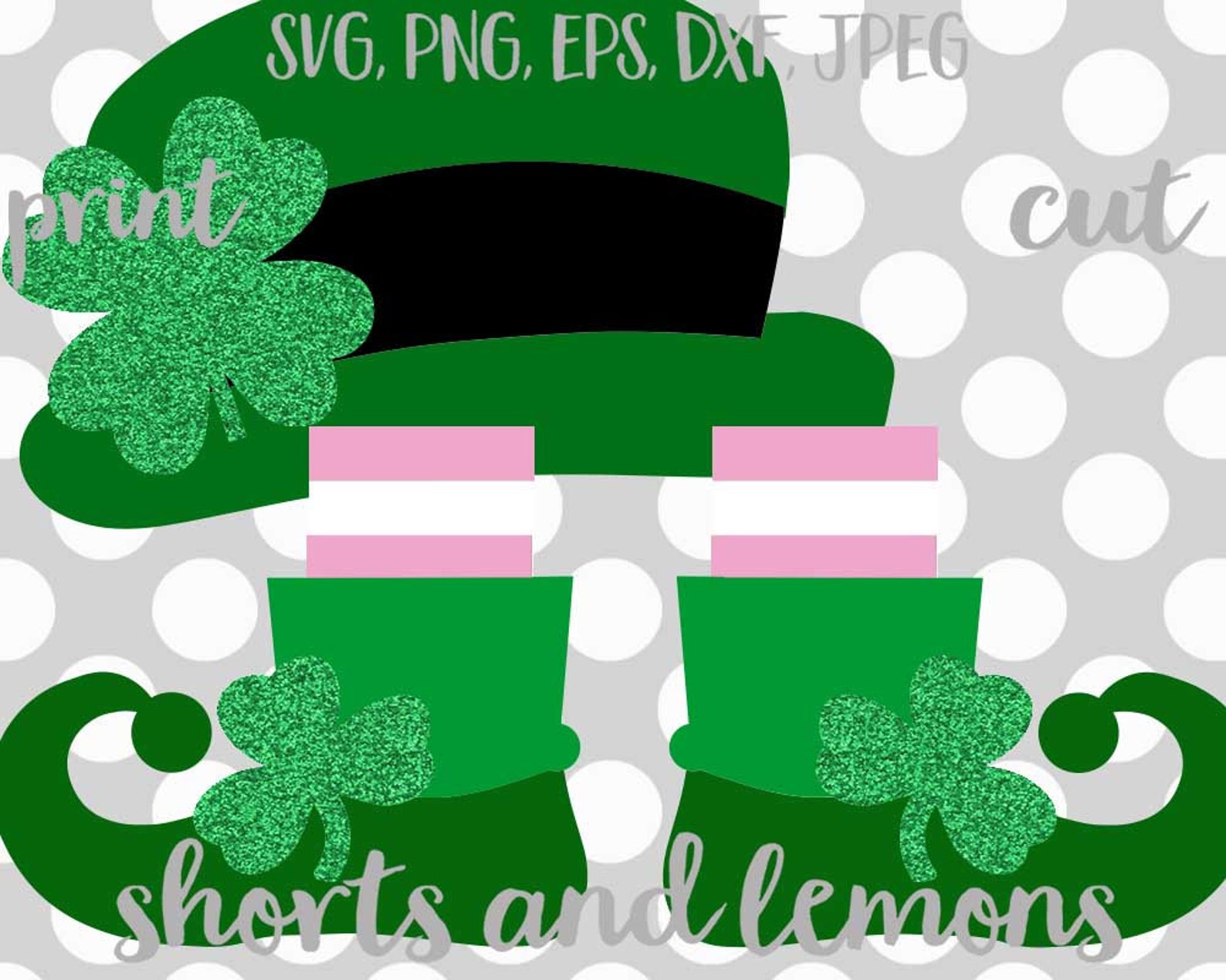 Leprechaun Svg, St Patricks Day Svg, Girls St Patrick's Day Svg ...