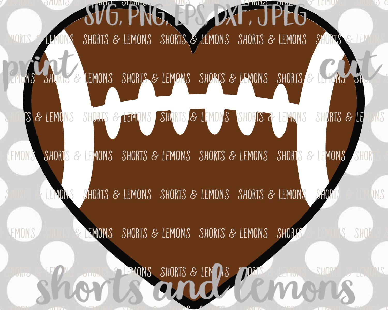 Valentine's Day Svg, Football SVG, Boys Svg, Boy's Svg, Heart, DXF, EPS ...