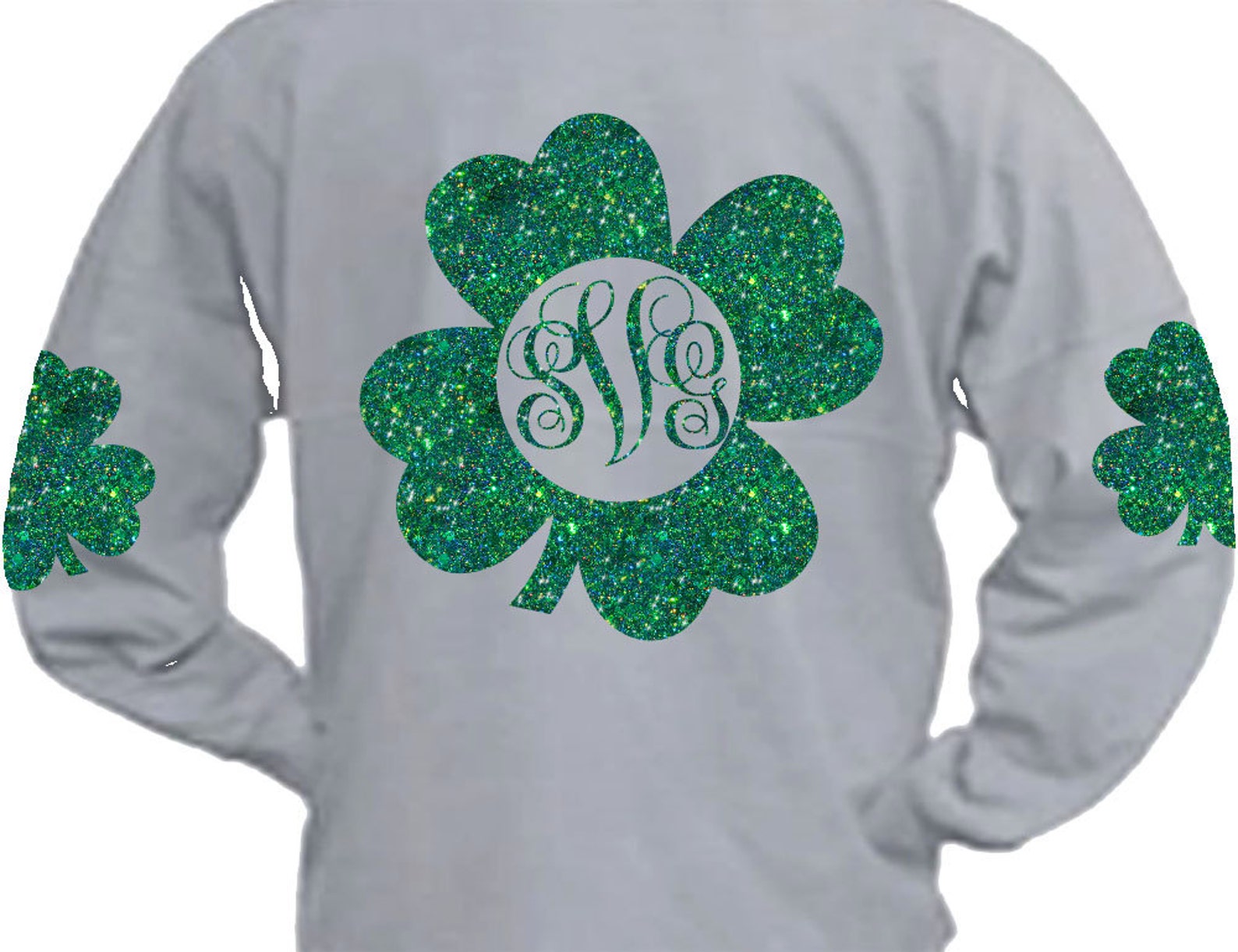 Shamrock Svg Shamrock Monogram Svg St Patrick's Day Svg - Etsy