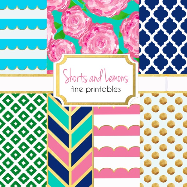 Lilly Pulitzer Pink - Etsy