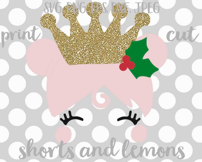 Girls Christmas Svg Princess Svg Fairy Svg Doll Svg - Etsy