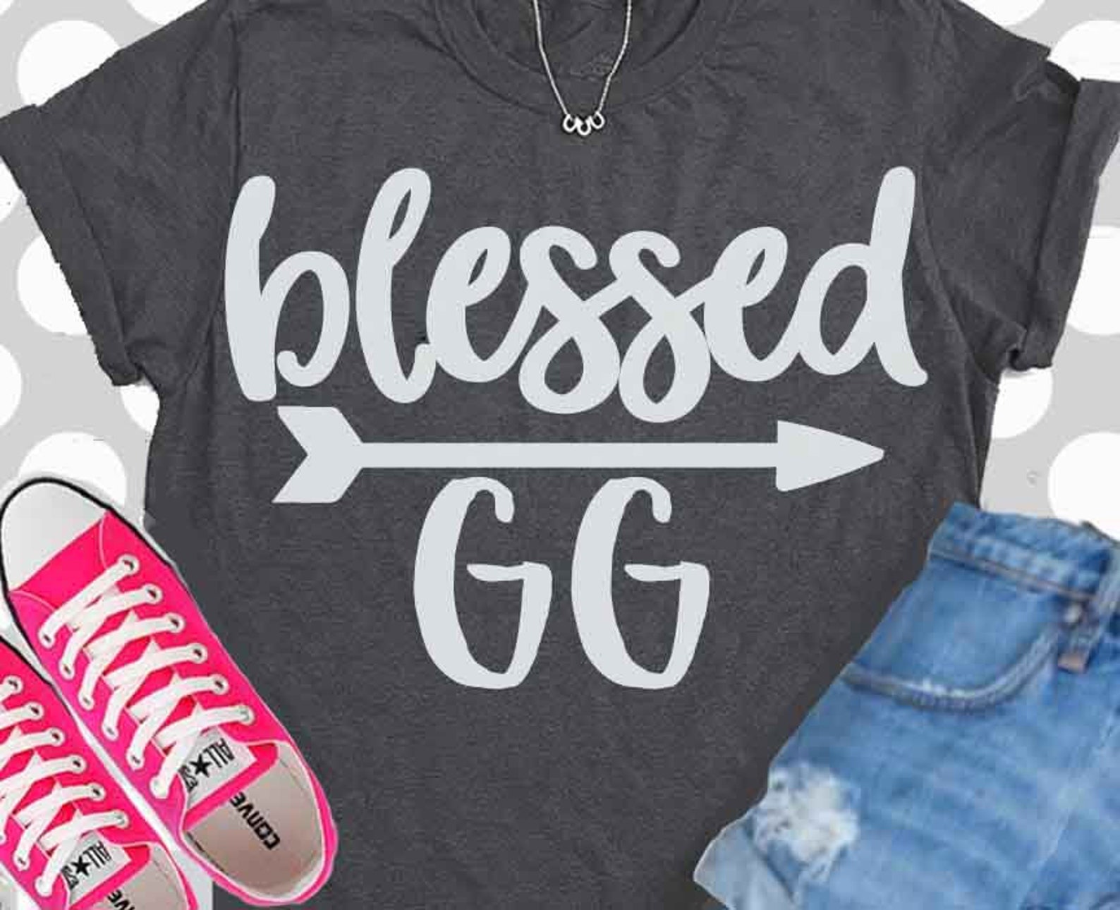 Gigi Svg, GG Svg, Gigi Shirt, Mothers Day SVG, DXF, Arrow Svg, Family ...