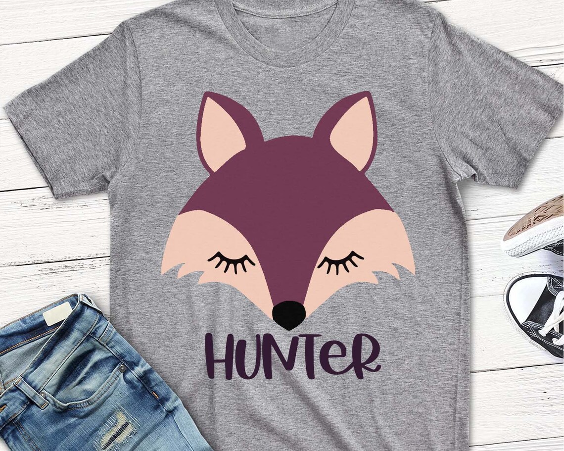 Fox Svg Fox Clip Art Party Svg Fox Svg Arctic Fox Face - Etsy