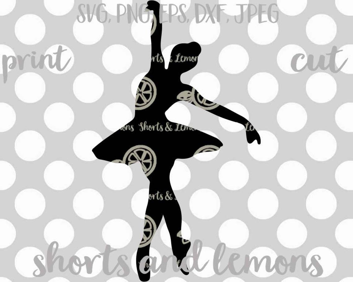 Ballet SVG, Dance Svg, Dancer Svg, Ballerina Svg, Cut File, Dance Clip ...