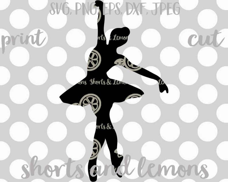 Ballet SVG Dance Svg Dancer Svg Ballerina Svg Cut File | Etsy