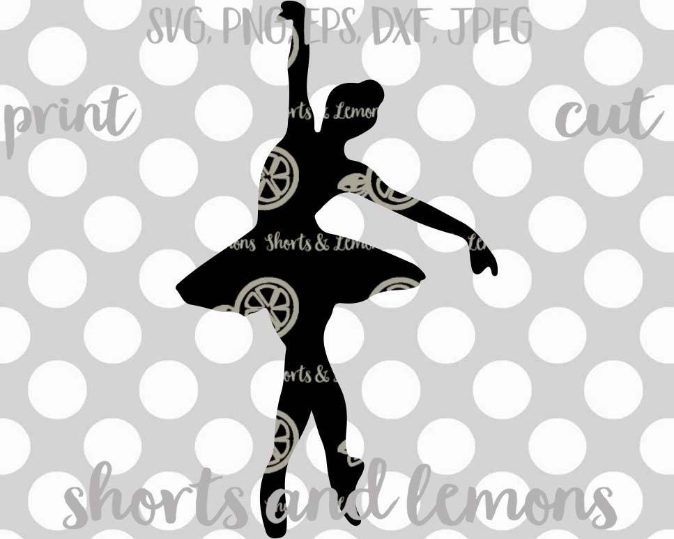 Ballet SVG Dance Svg Dancer Svg Ballerina Svg Cut File | Etsy