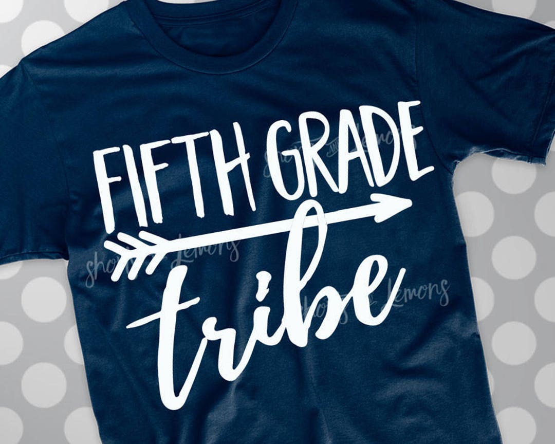 Fifth Grade Svg Back to School Svg 5th Grade Shirt 5th - Etsy