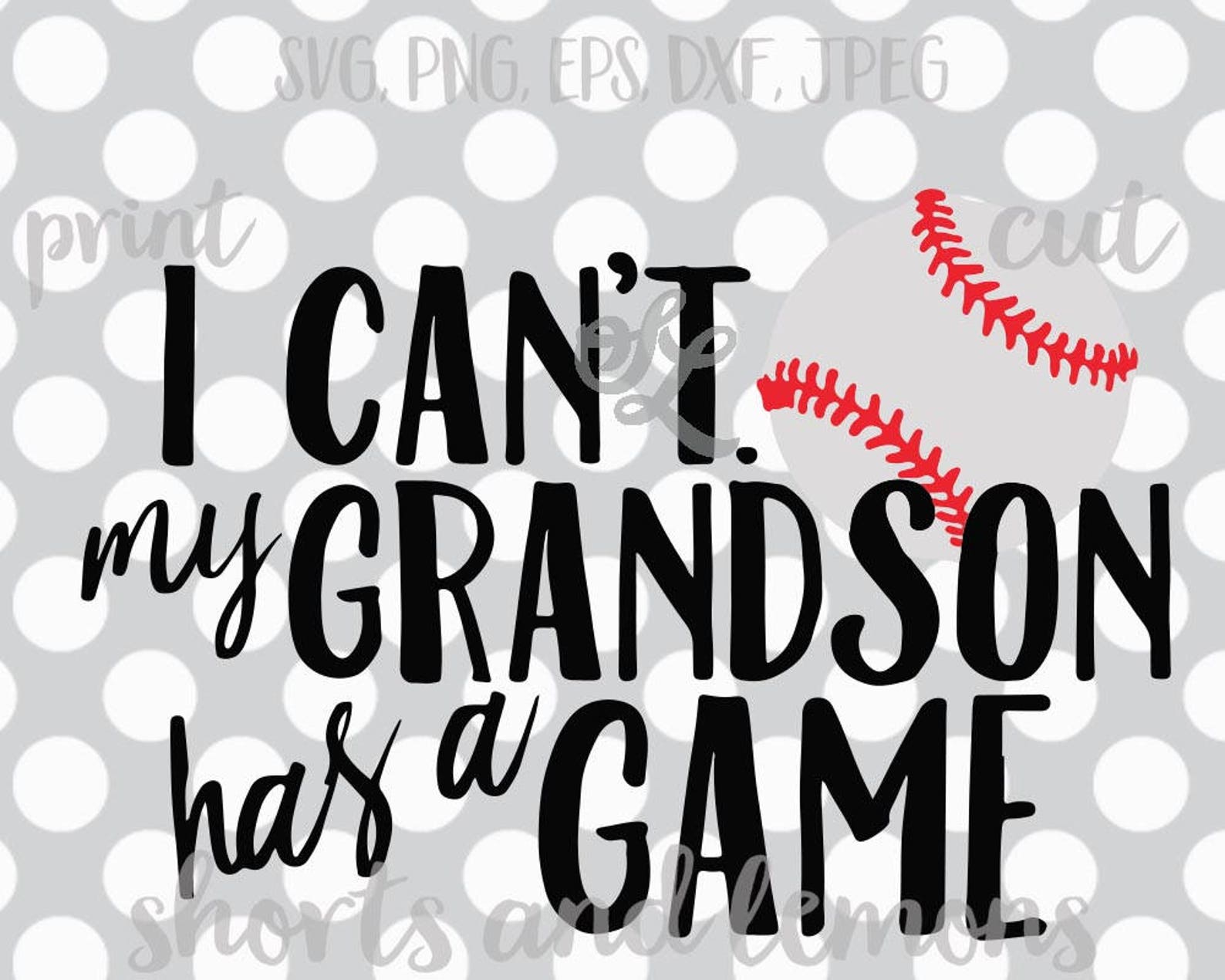 Baseball Svg Baseball Grandma Svg Grandma Svg Baseball Etsy