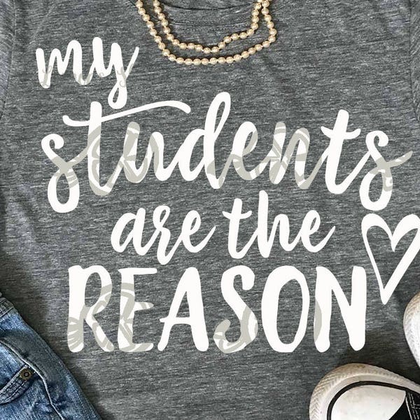 My Students Are the Reason - Etsy