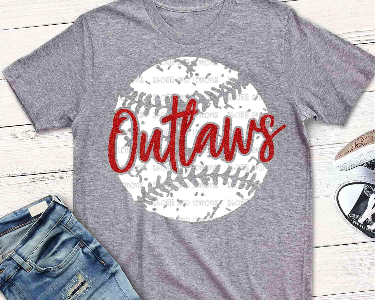 Outlaws Svg Baseball Svg Outlaws Svg Baseball Mom Shirt - Etsy New Zealand