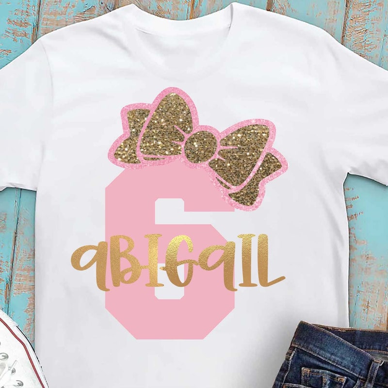 6th Birthday Svg - Etsy