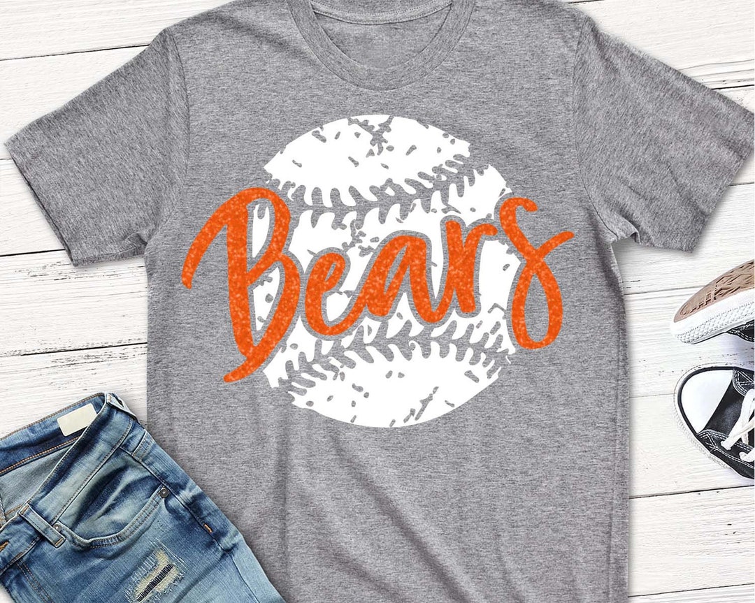 Bears Svg, Baseball Svg, Bears Baseball, Distressed Svg, Download ...
