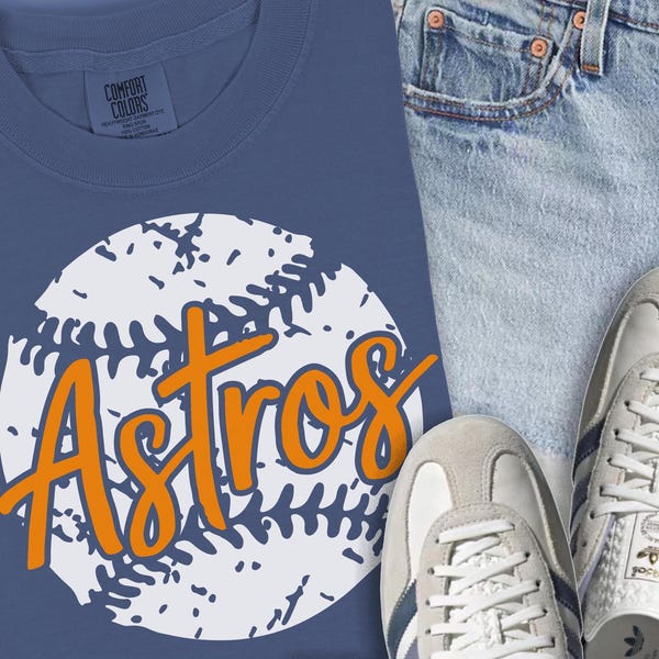 Astros Svg - Etsy