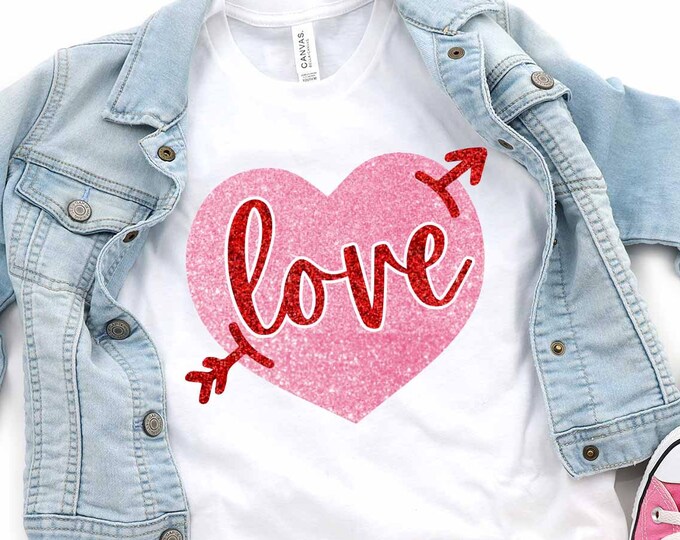 Arrow Heart Svg, Love Svg, Valentine's Day Svg, Valentine Svg, Cupid ...