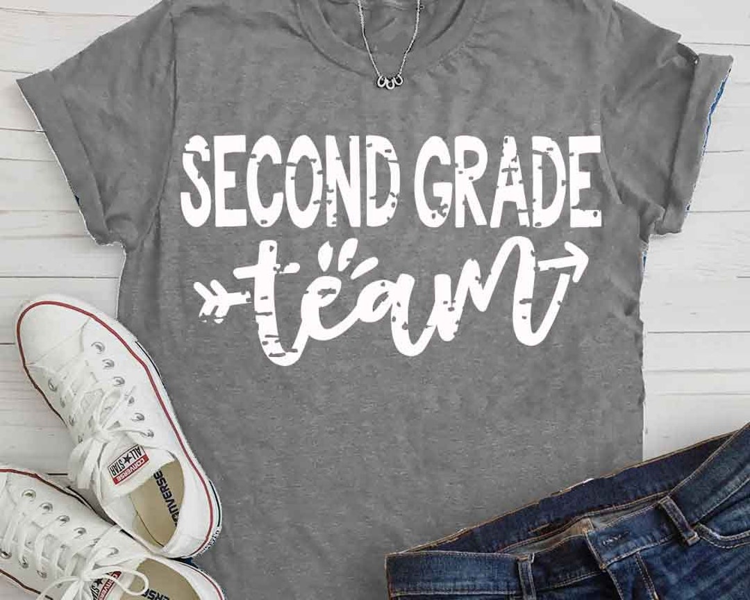 Svg segundo grado 2do grado profesor svg 2do equipo - Etsy España