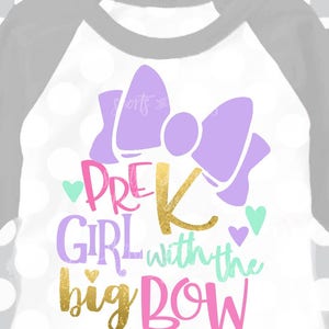 Pre-k Svg, Pre-k Girl Svg, Preschool Svg, Back to School Svg, Girls Svg ...