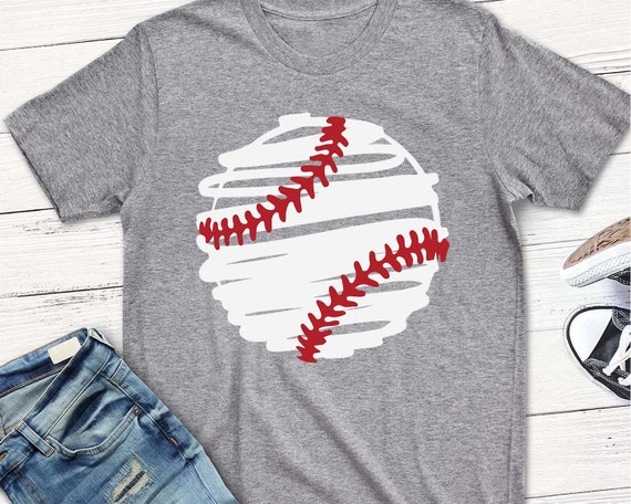 Baseball Svg Scribble Baseball Svg Baseball Mom Grunge - Etsy