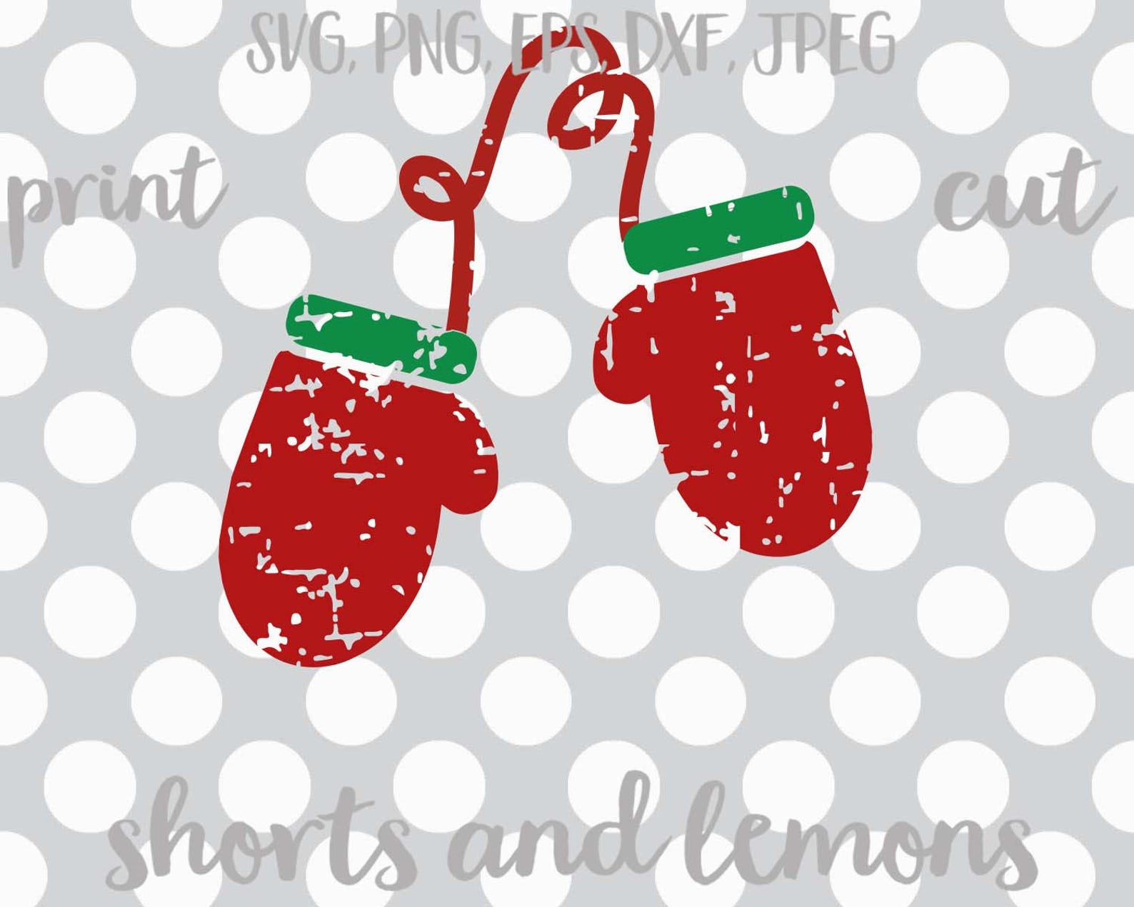 Christmas Svg Mittens Svg Fall Svg Christmas Svgs File - Etsy