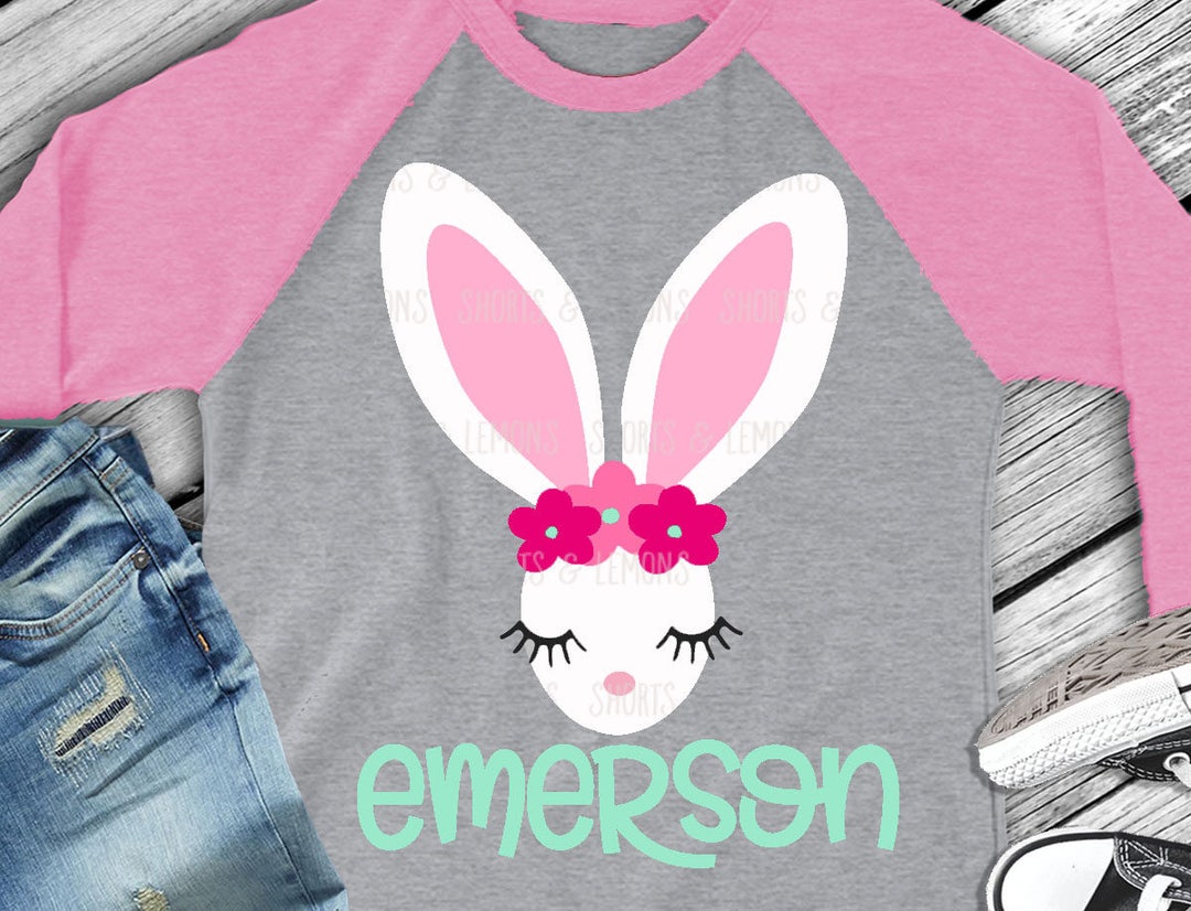 Easter Svg, Bunny Svg, Eyelashes Svg, Bunny Ears Svg, Easter Bunny Svg ...