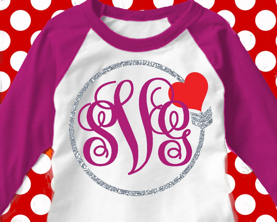 Valentine's Day Svg, Monogram SVG, Valentine Svg, Monogram Frame SVG ...