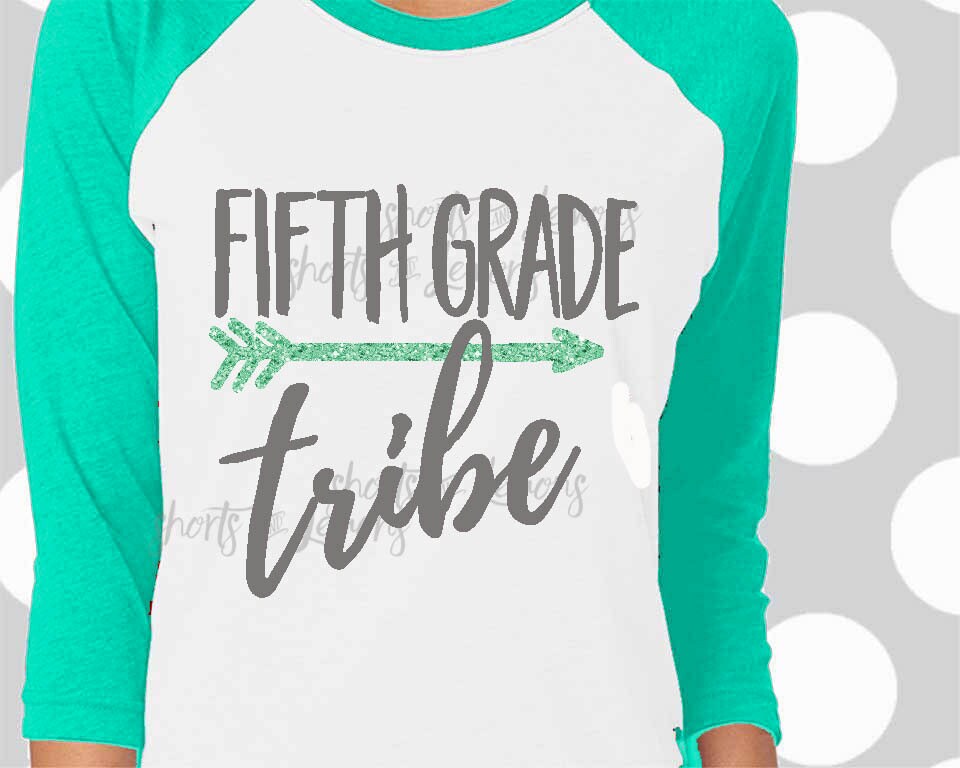 Teacher Tribe Svg Fifth Grade Teacher Shirt Teacher Team | Etsy