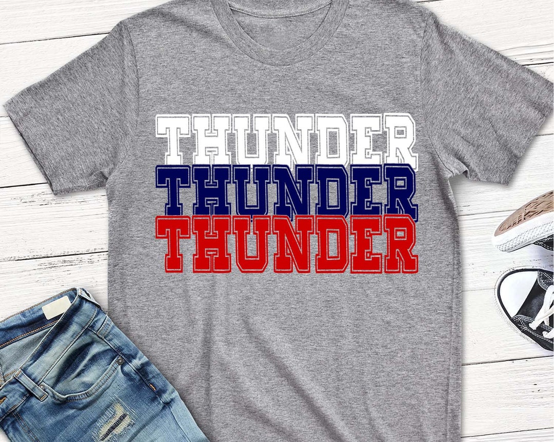 Thunder Svg Stacked Svg Thunder Svg Thunder Baseball Dxf - Etsy