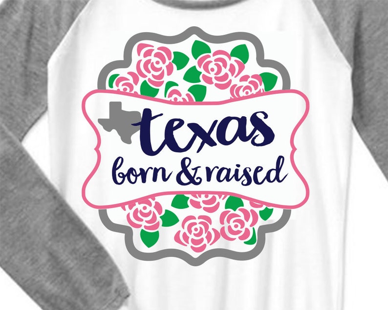 Texas Born and Raised Svg Texas Svg Texas Texas Cut File - Etsy