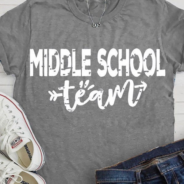 Middle School Svg - Etsy