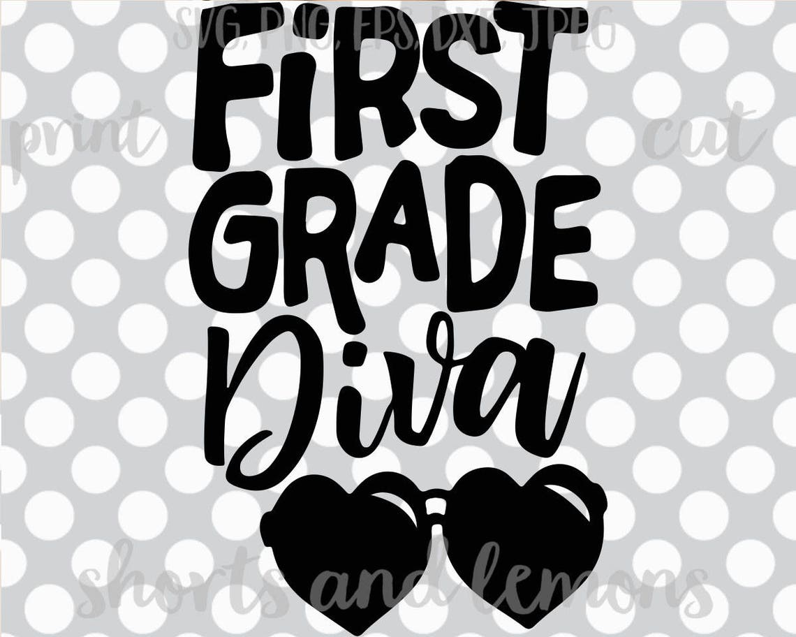 First Grade Svg First Grade Shirt 1st Grade Svg Back to | Etsy