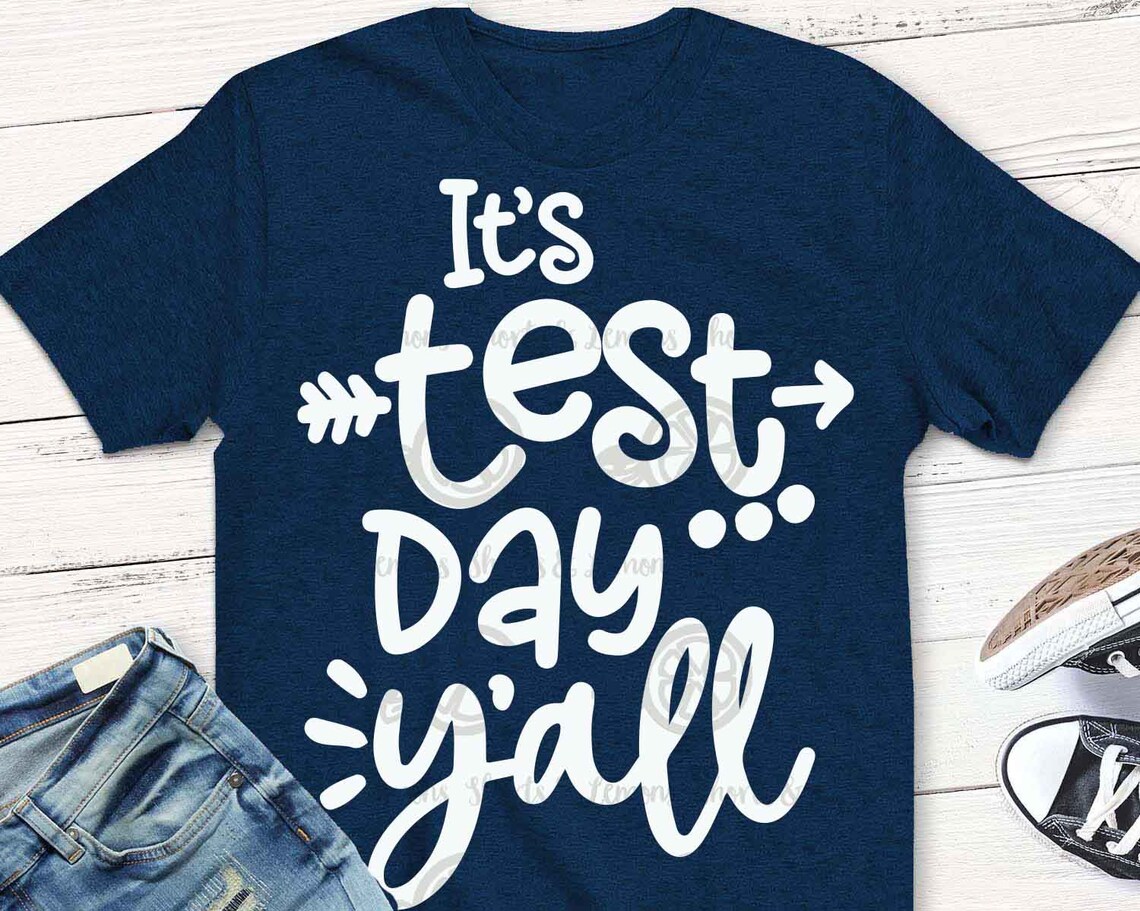 Teacher SVG Test Svg Test Day Yall Teacher Testing Svg - Etsy