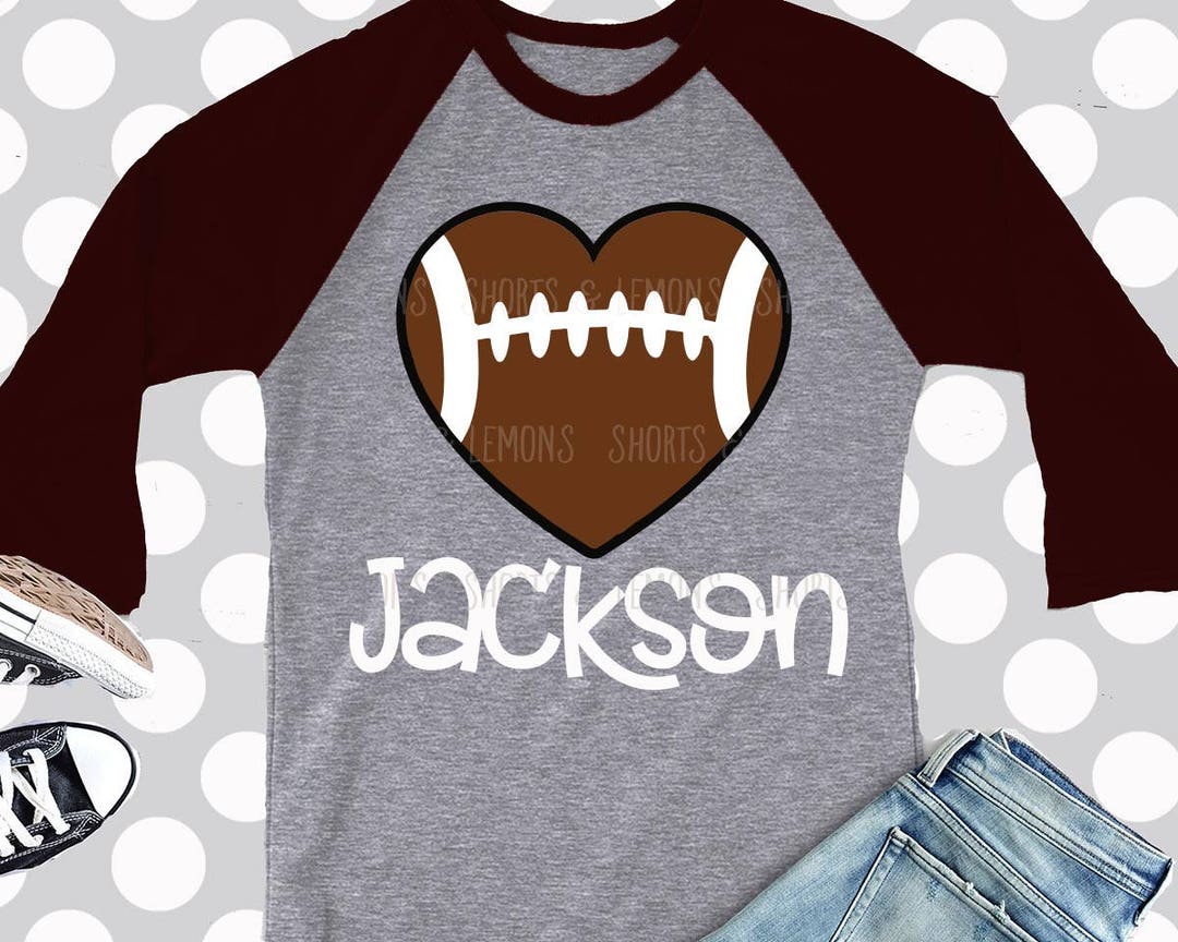 Valentine's Day Svg, Football SVG, Boys Svg, Boy's Svg, Heart, DXF, EPS ...