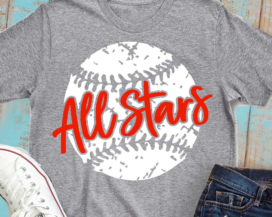 All Stars Svg, Baseball Svg, All Star Baseball, All Star Svg, Dxf, Svg ...