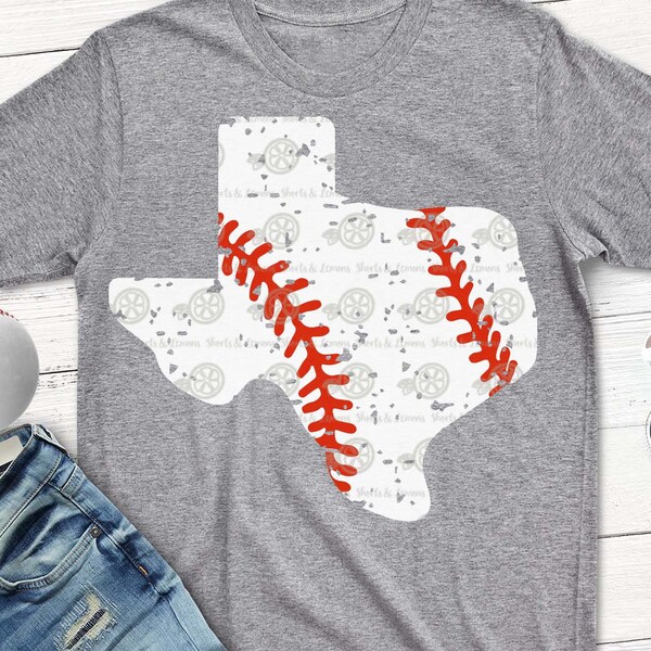 Texas Baseball Svg - Etsy