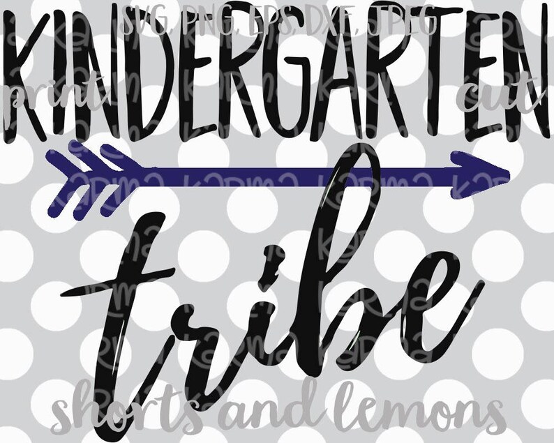Kindergarten Tribe Svg Kindergarten Svg Kindergarten Teacher - Etsy